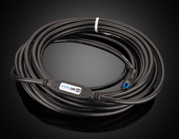 Type-A to Type-B, USB 3.0 Locking Cable, 10m | Edmund Optics