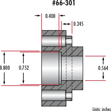 SugarCUBE™ Light Guide Adapter - 50 | Edmund Optics