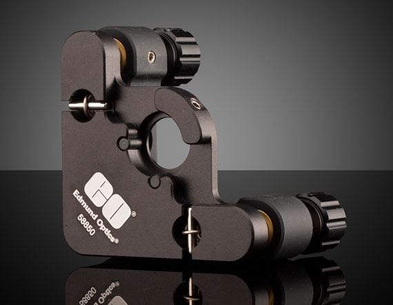 12.5/12.7mm Optic Dia., Kinematic Mount, 2-Screws | Edmund Optics