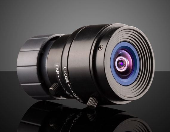 1.67mm FL CS-Mount, Manual Iris, Wide Angle Lens | Edmund Optics