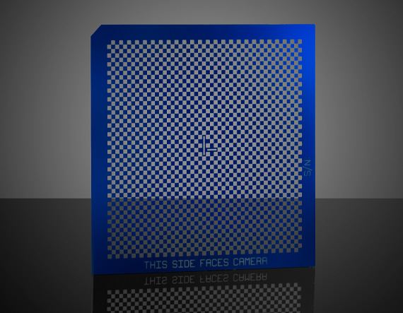 30 x 30mm Glass Checkerboard Target | Edmund Optics