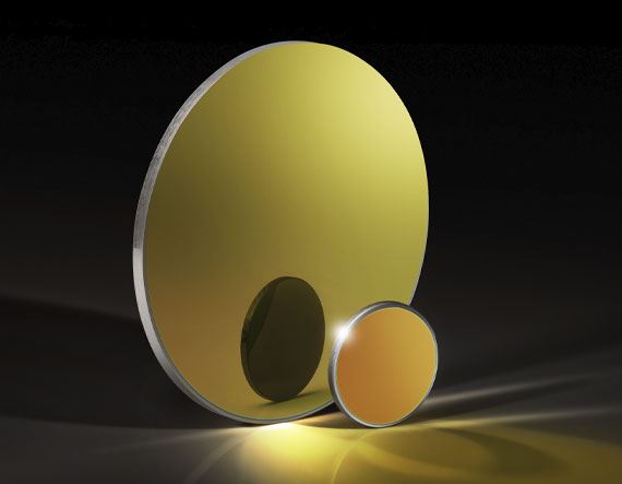 38.1mm Dia. x 2mm Thick, 3-5μm AR Coated & DLC Coated, ISP Optics ...