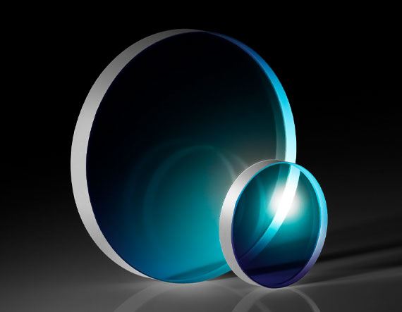 50.8mm Dia., 6mm Thick, 30' Wedge, Barium Fluoride (BaF2) Wedged Window